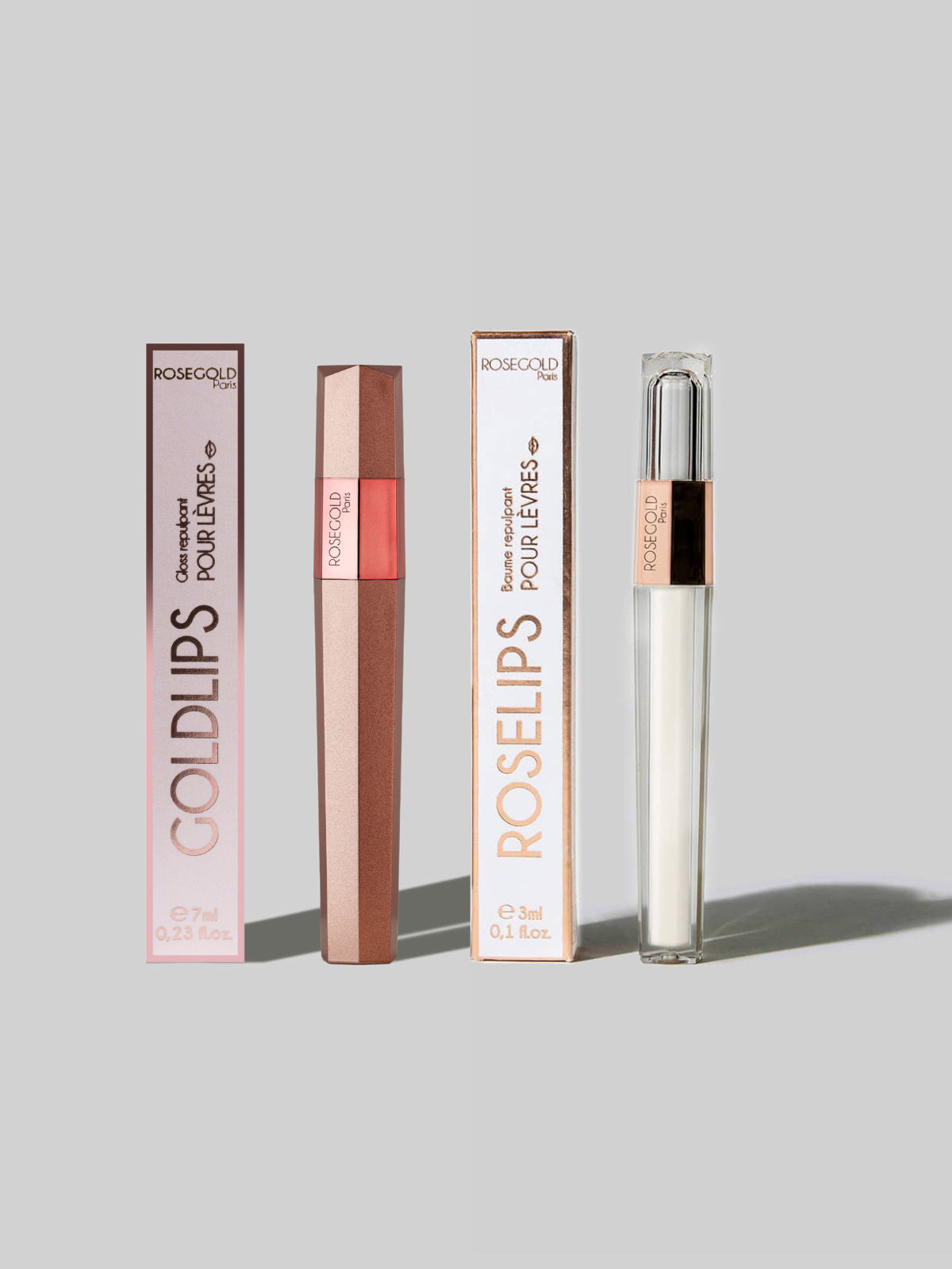 Gloss repulpant pour lèvres - GOLDLIPS – ROSEGOLD Paris (FR)